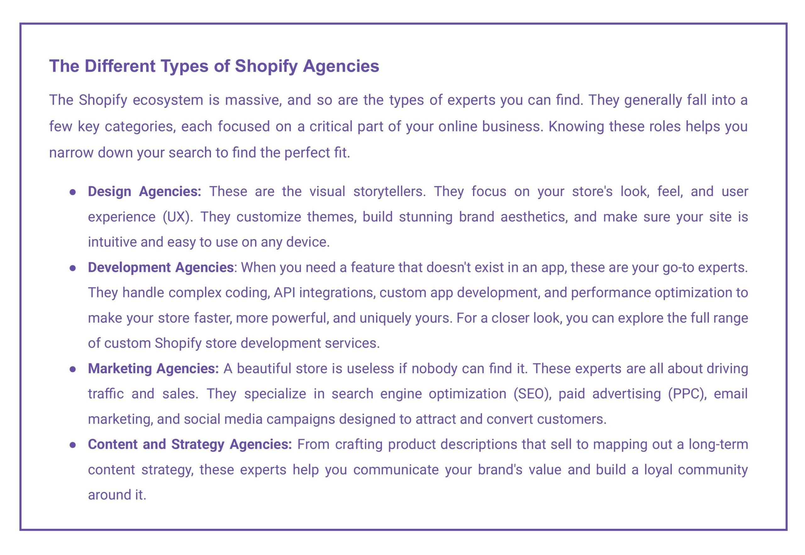 What's a Shopify Expert Agency? Definition and When to Hire Agencies